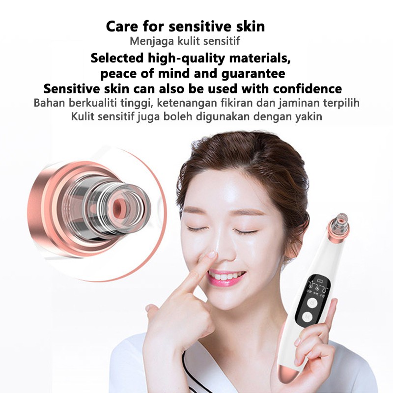 🔥【ready stock】🔥 Blackhead Remover Facial Skin Cleanser Vacuum Suction ...