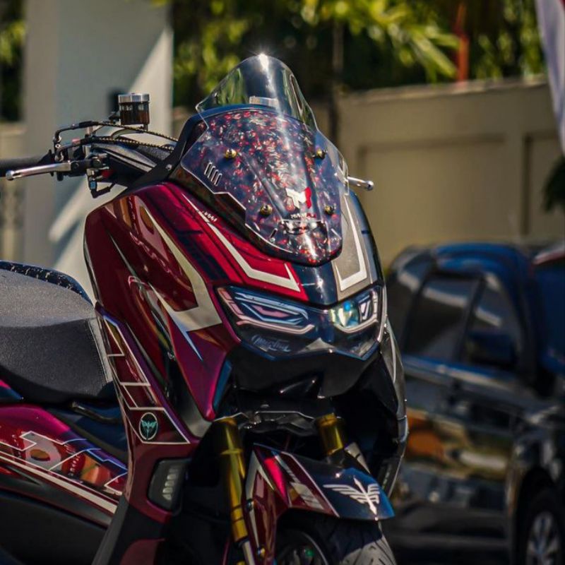 Windshield Nmax new 2020/2022 Sporty mini raceTDR new finV3. New Nmax ...
