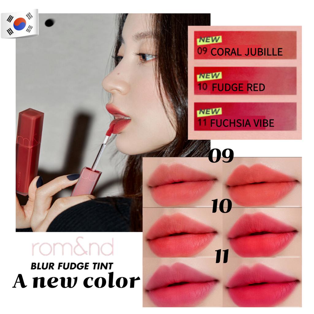 [rom&nd] NEW COLOR Romand BLUR FUDGE TINT Lipstick(3 Colours) | CORAL ...