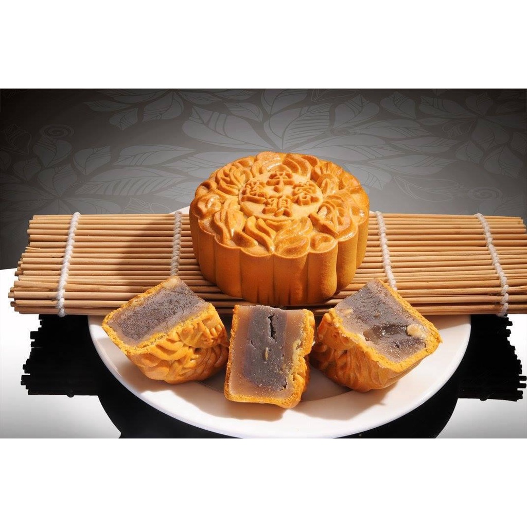 [HALAL] Yam Pure Lotus Mooncake 芋头纯莲蓉月饼 | Shopee Malaysia
