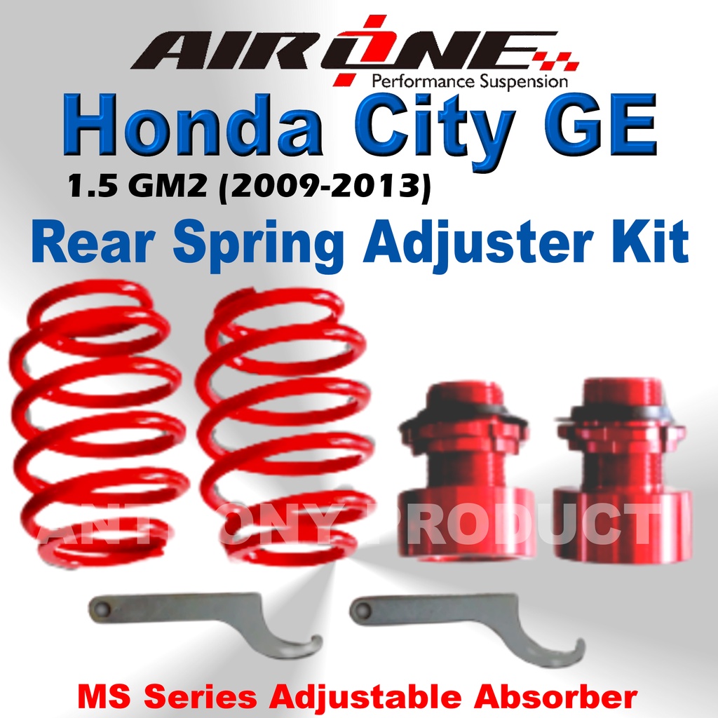AIRONE Honda City GM2 , Jazz GE Coil Spring Adjustable Kit Adjust ...