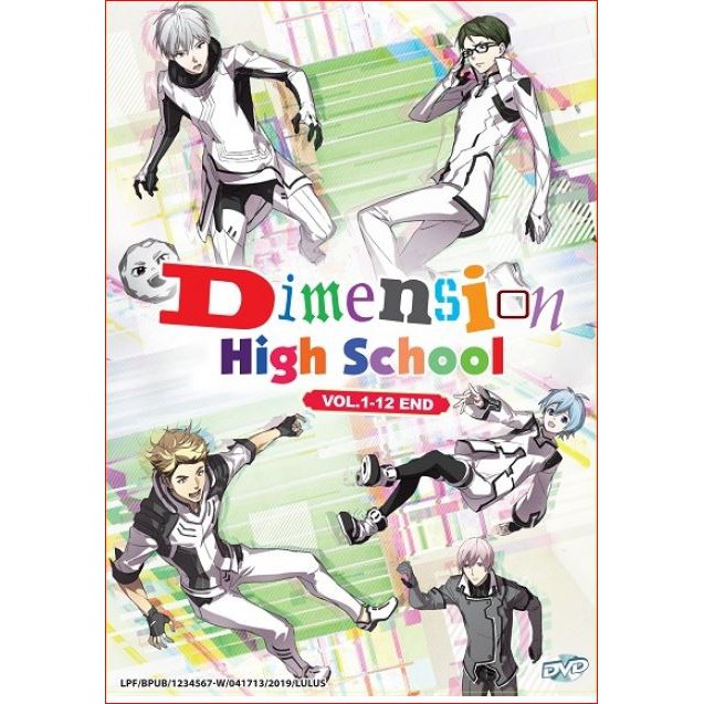 DVD ANIME DIMENSION HIGH SCHOOL VOL. 1-12 END | Shopee Malaysia