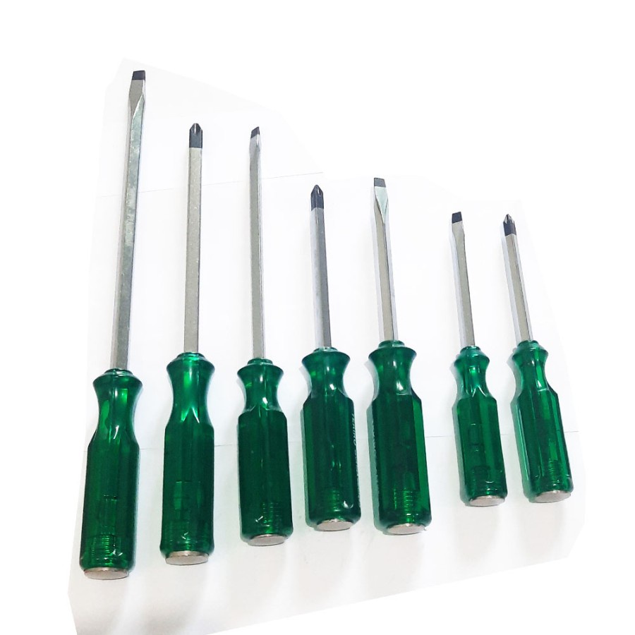Tekiro Translucent Screwdriver Set 7 pcs / Tekiro Go Thru Screwdriver ...