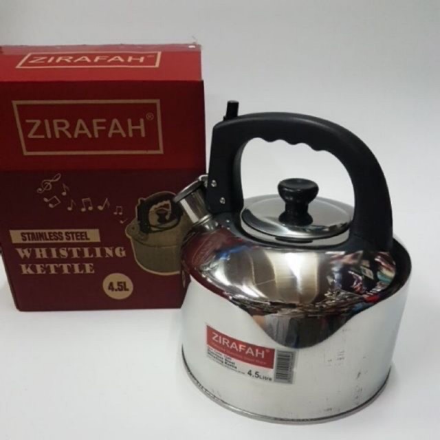 ZIRAFAH STAINLESS STEEL WHISTLING KETTLE | Shopee Malaysia ZIRAFAH STAINLESS STEEL WHISTLING KETTLE | Shopee Malaysia