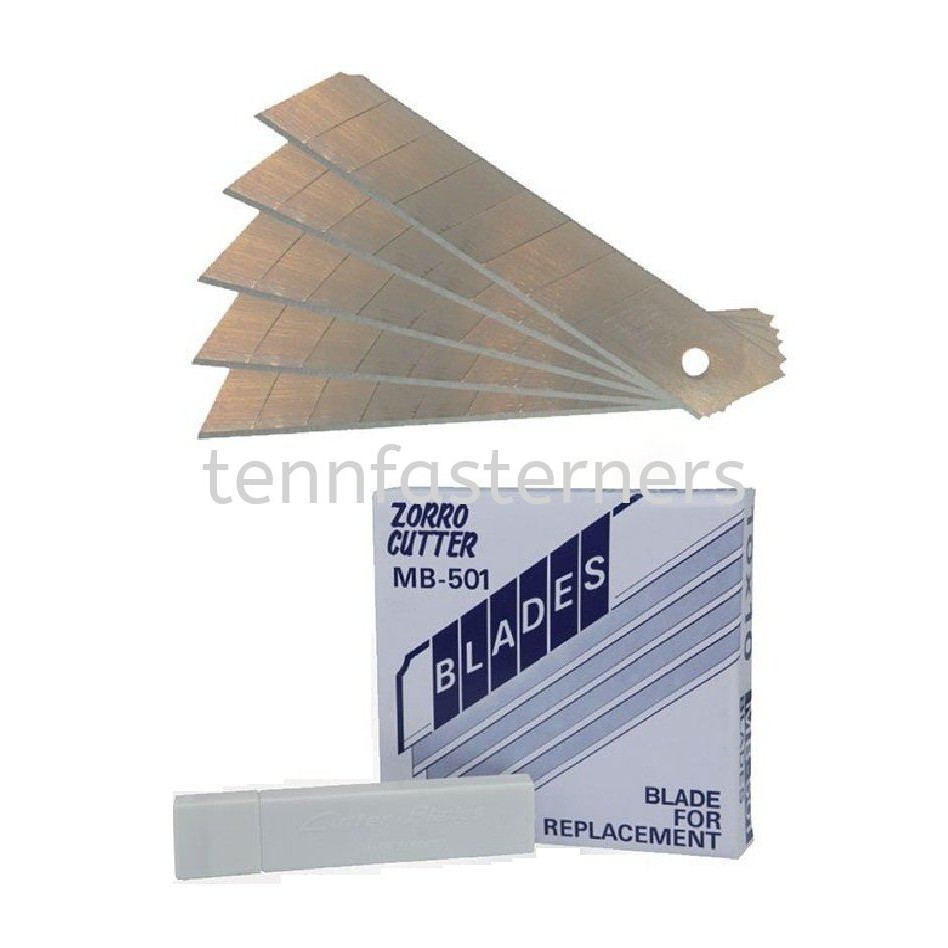 ZORRO KOREA Cutter Blade for Utility Knife MB-501 / MB-301 | Shopee ...