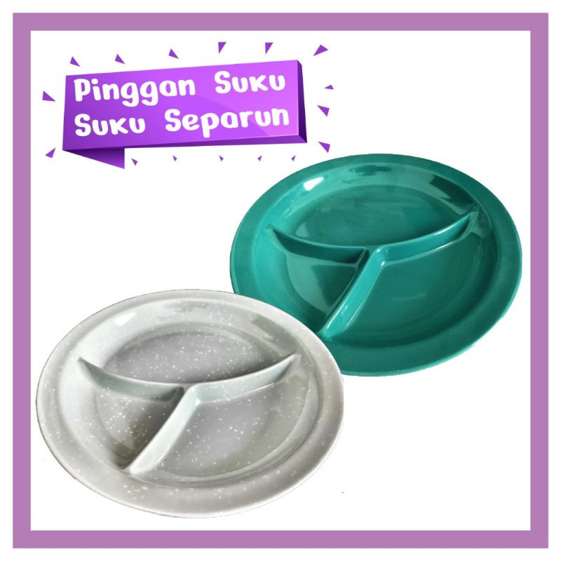 Pinggan Diet / Pinggan Suku Suku Separuh / Pinggan Kanak Kanak ...