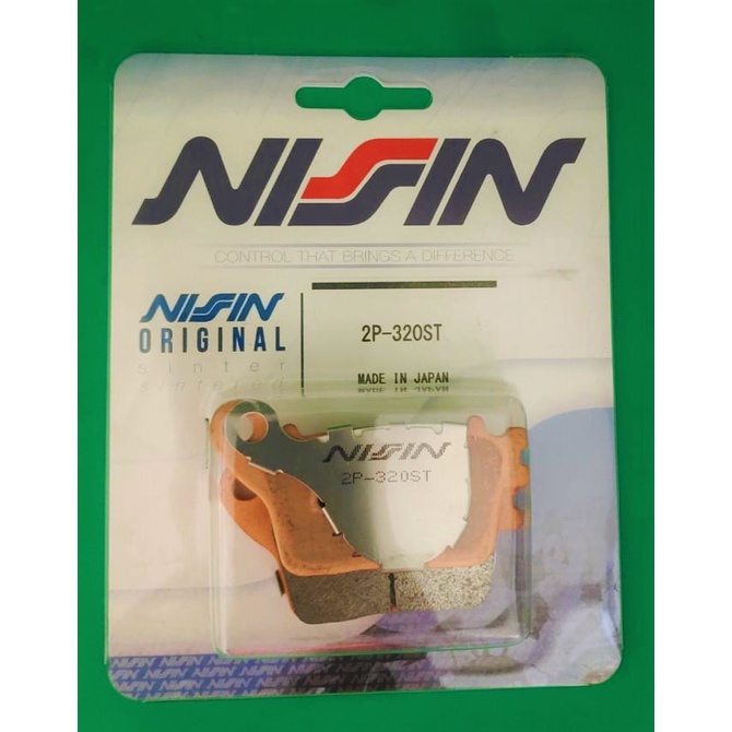 NISSIN BRAKE PAD 2P320ST For CBR600RR / CBR1000RR /GSXR600 /GSXR1000 ...