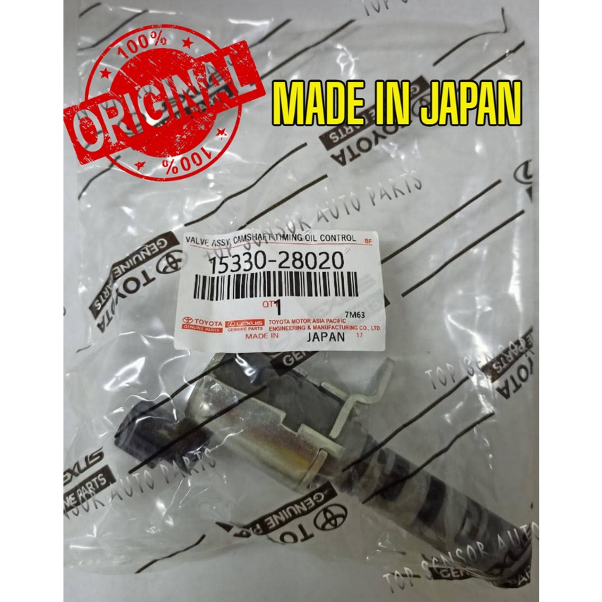ORI JAPAN VVTI SOLENIOD OIL CONTROL VALVE TOYOTA CAMRY ACV30, ACV40 ...