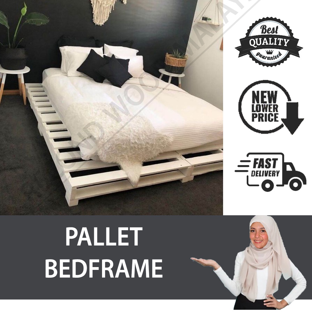 Pallet| Katil Single | Single Bed | Katil Super Single | Katil Queen ...