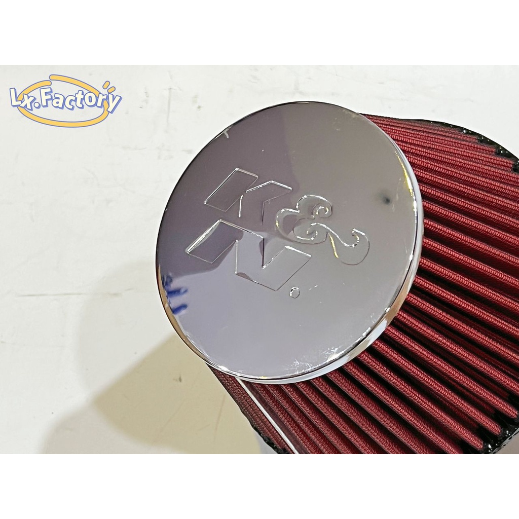 K&N Universal Open Pod Air Filter 6 inch ( 6'' ) Stainless Steel Plate ...