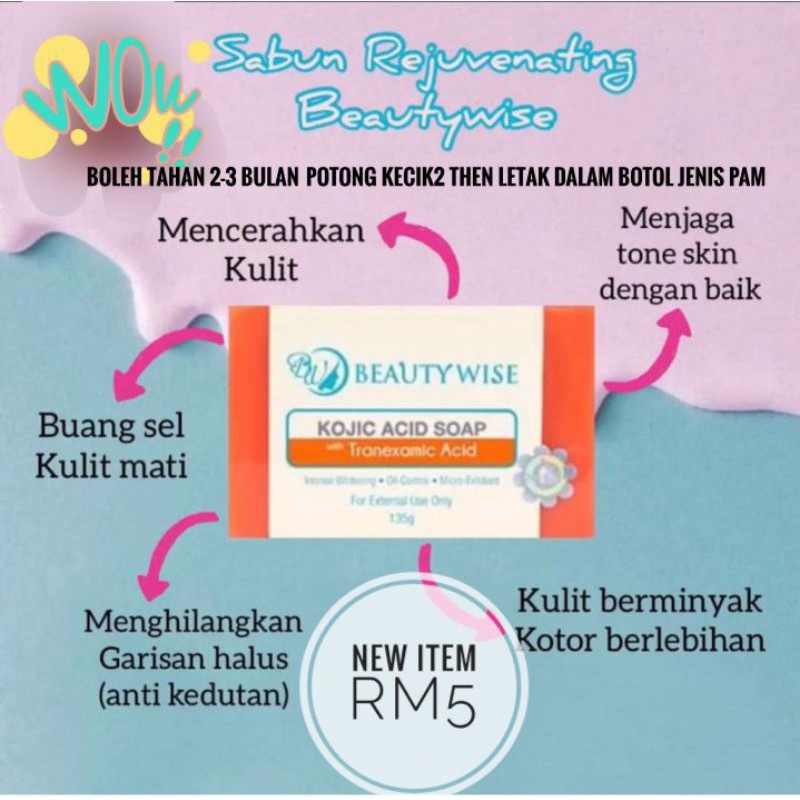 💯%Original sabun beauty wise | Shopee Malaysia