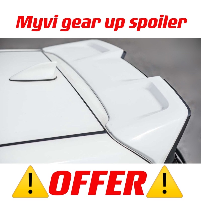 ! PERODUA MYVI 2022 GEAR UP REAR SPOILER 2022 AND ABOVE NEW MYVI ...