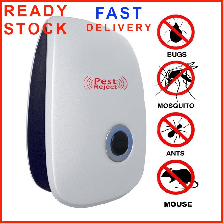 🔥 READY STOCK 🔥Halau Nyamuk Tikus Ultrasonic Electronic Anti Mosquito ...