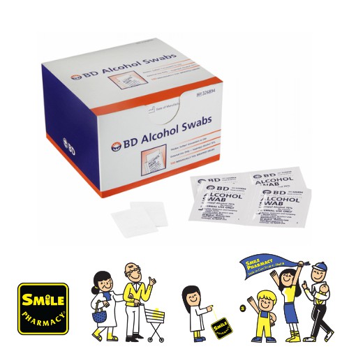 BD Alcohol Swabs 100's | Shopee Malaysia