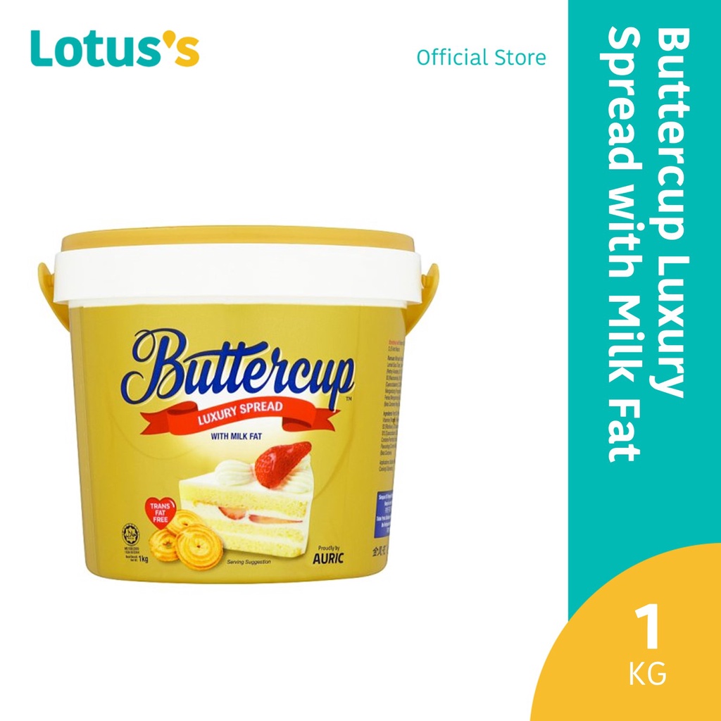 Buttercup Luxury Spread with Milk Fat 1kg | Shopee Malaysia