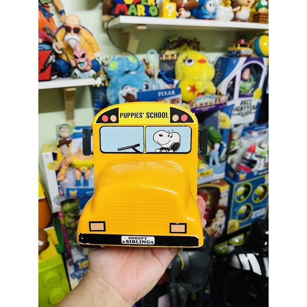 SNOOPY SCHOOL BUS POPCORN BUCKET UNIVERSAL STUDIO JAPAN SNOOPY ...