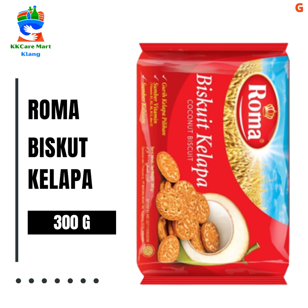 Roma - Biskut Kelapa 300g | Shopee Malaysia