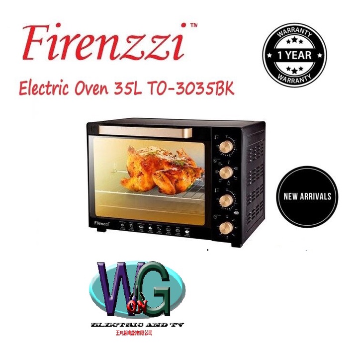 Firenzzi 35L Electric Oven TO-3035 NEW MODEL | Shopee Malaysia
