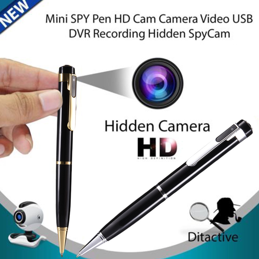 Mini Pen Spy Camera 1080P Recording - Spy Pen Camera, Hidden Camera Pen ...
