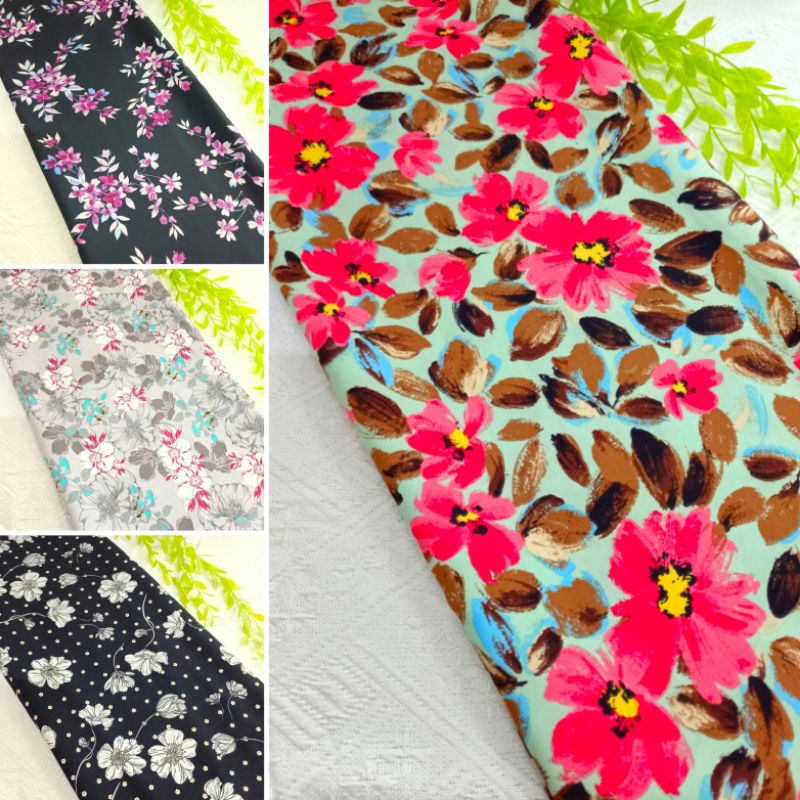 💖 READY STOCK 💖KAIN CHIFFON CREPE JOJET VIETNAM VIRAL | Shopee Malaysia