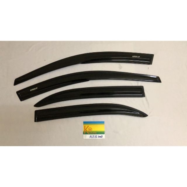 TOYOTA ALTIS 2001-2007 DOOR VISOR(MUGEN) | Shopee Malaysia