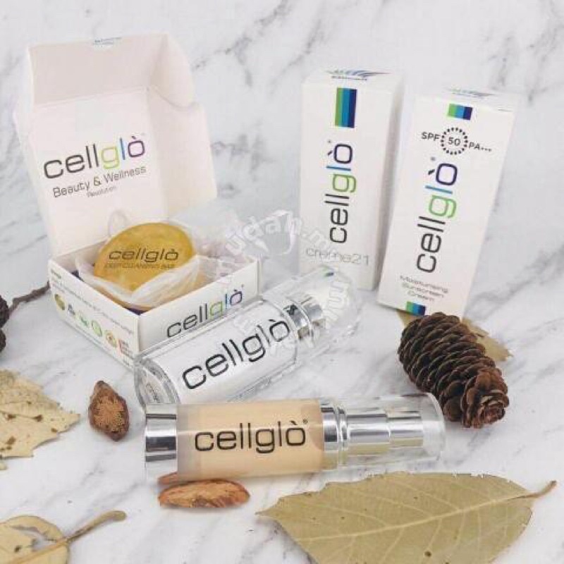 Cellglo Skincare三部曲 Creme 21 Sunblock Dc Bar Crystal eye 防晒 细亮霜 美白皂 白宝龙 ...