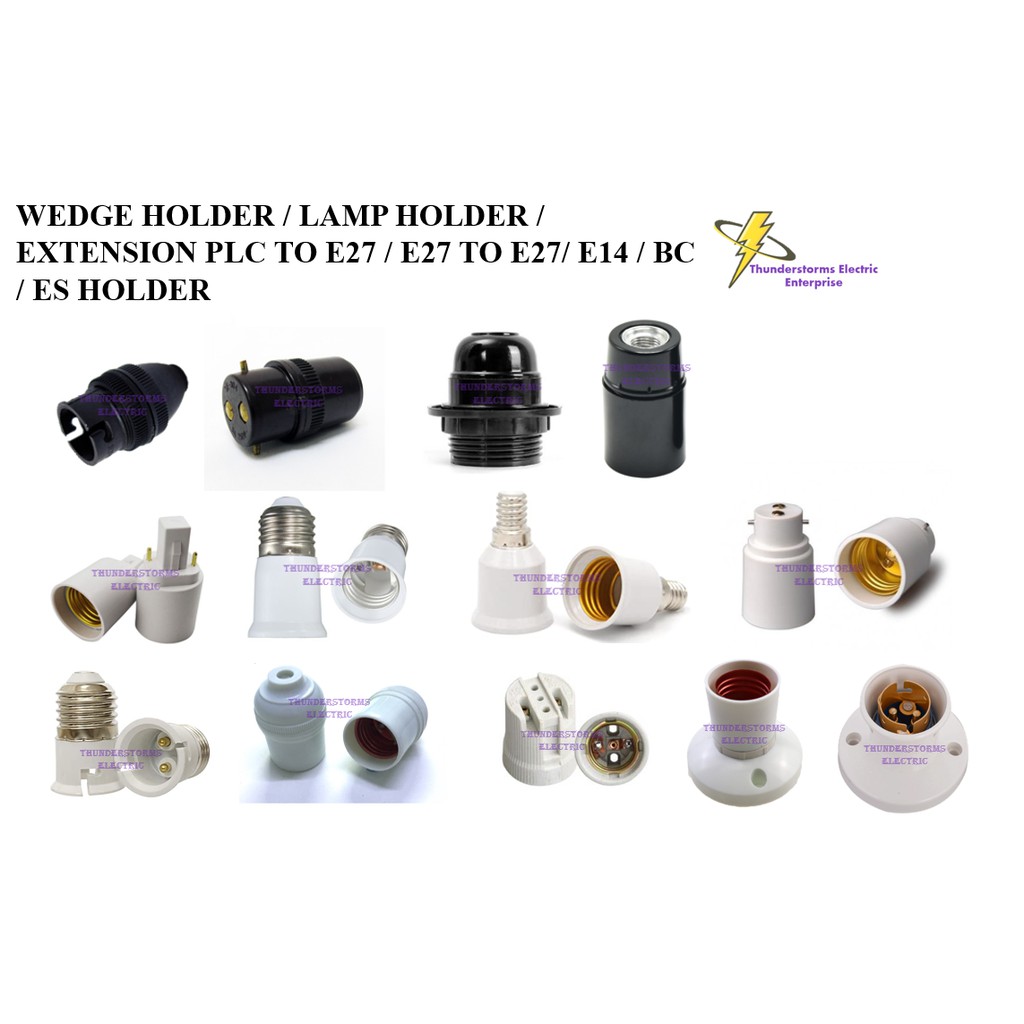 BULB HOLDERS / LAMP HOLDER / WEDGE HOLDER / BATTEN HOLDER / BC HOLDER ...