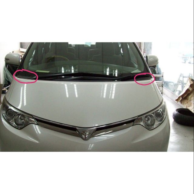 100% ORIGINAL TOYOTA ACR50 SIDE WINDSCREEN GRILLE COVER ORIGINAL 53867 ...