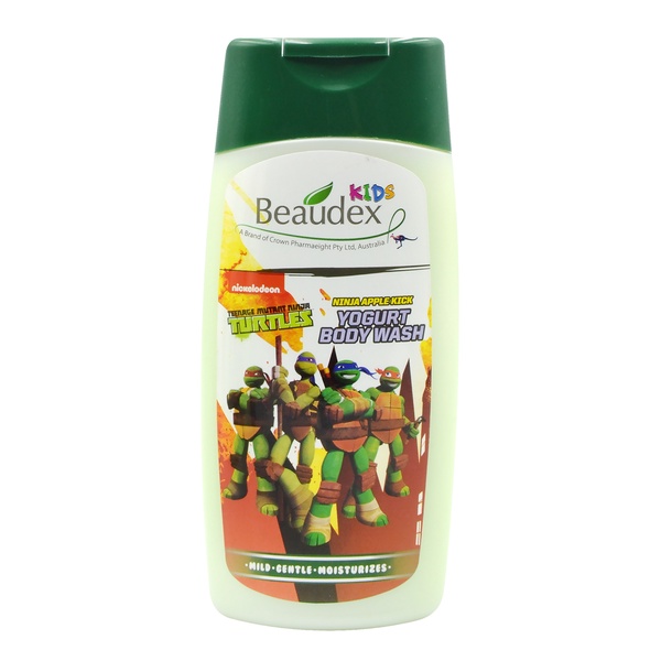 Beaudex Kids Teenage Mutant Ninja Turtle Body Wash - Ninja Apple Kick ...