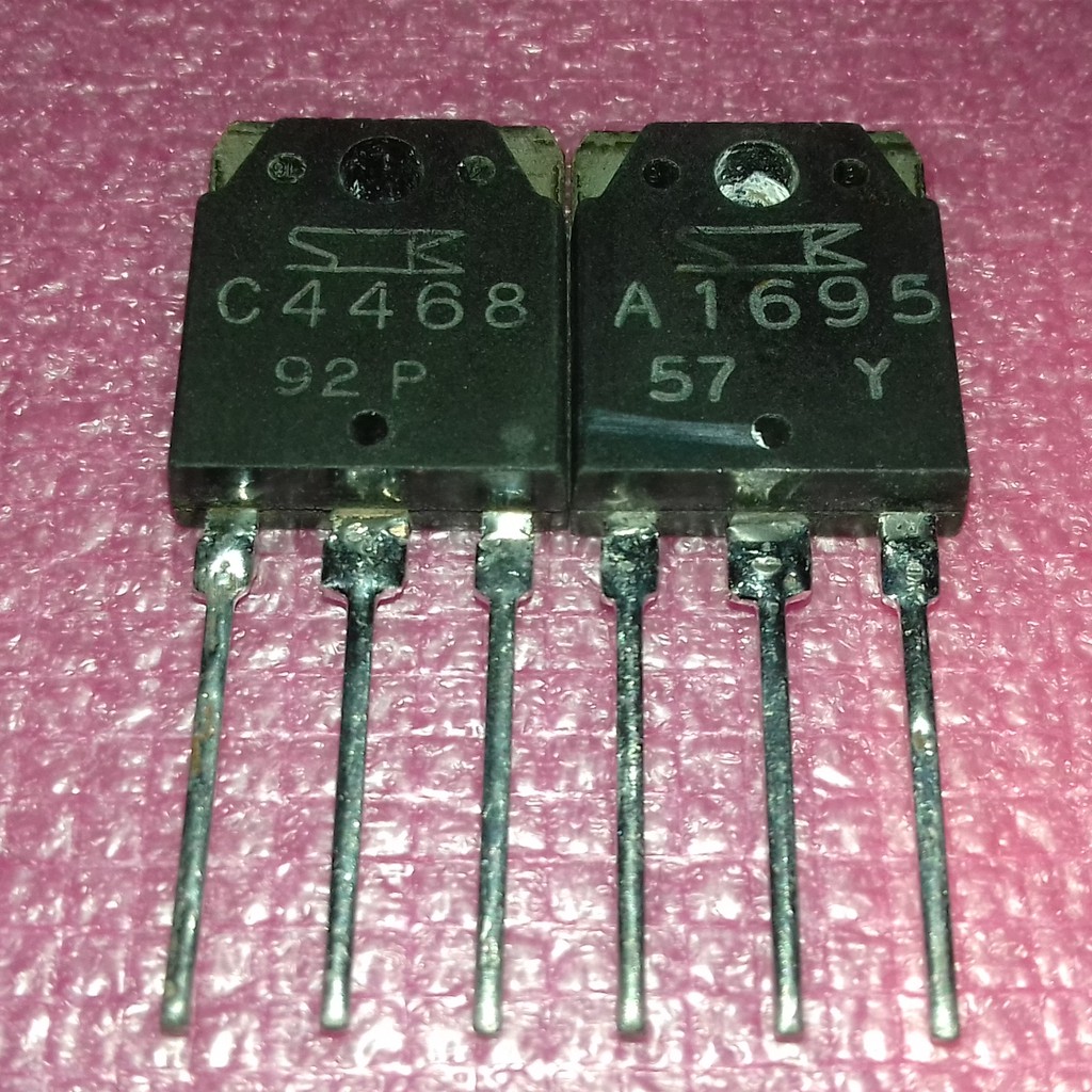 2SA1695 A1695 2SC4468 C4468 10A 140V 100W PNP NPN BIPOLAR TRANSISTOR TO ...