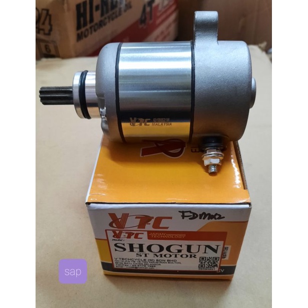 SHOGUN STARTER MOTOR VTC | Shopee Malaysia