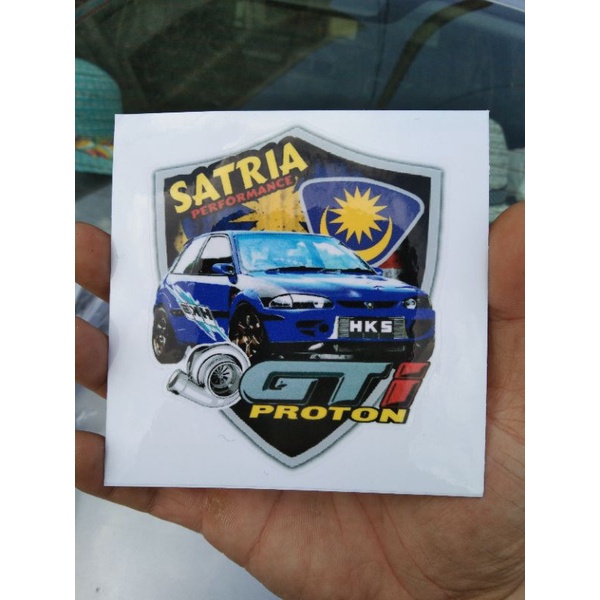 sticker proton satria /neo/gti/kita geng/lemah/biar buruk | Shopee Malaysia