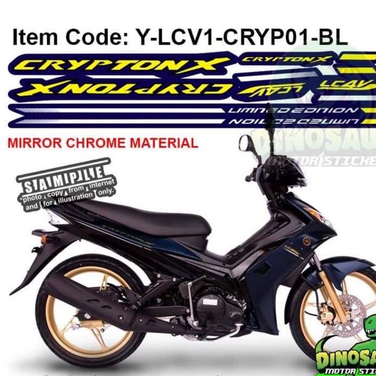 SPARK CRYPTON STICKER 135 LC V1 | Shopee Malaysia