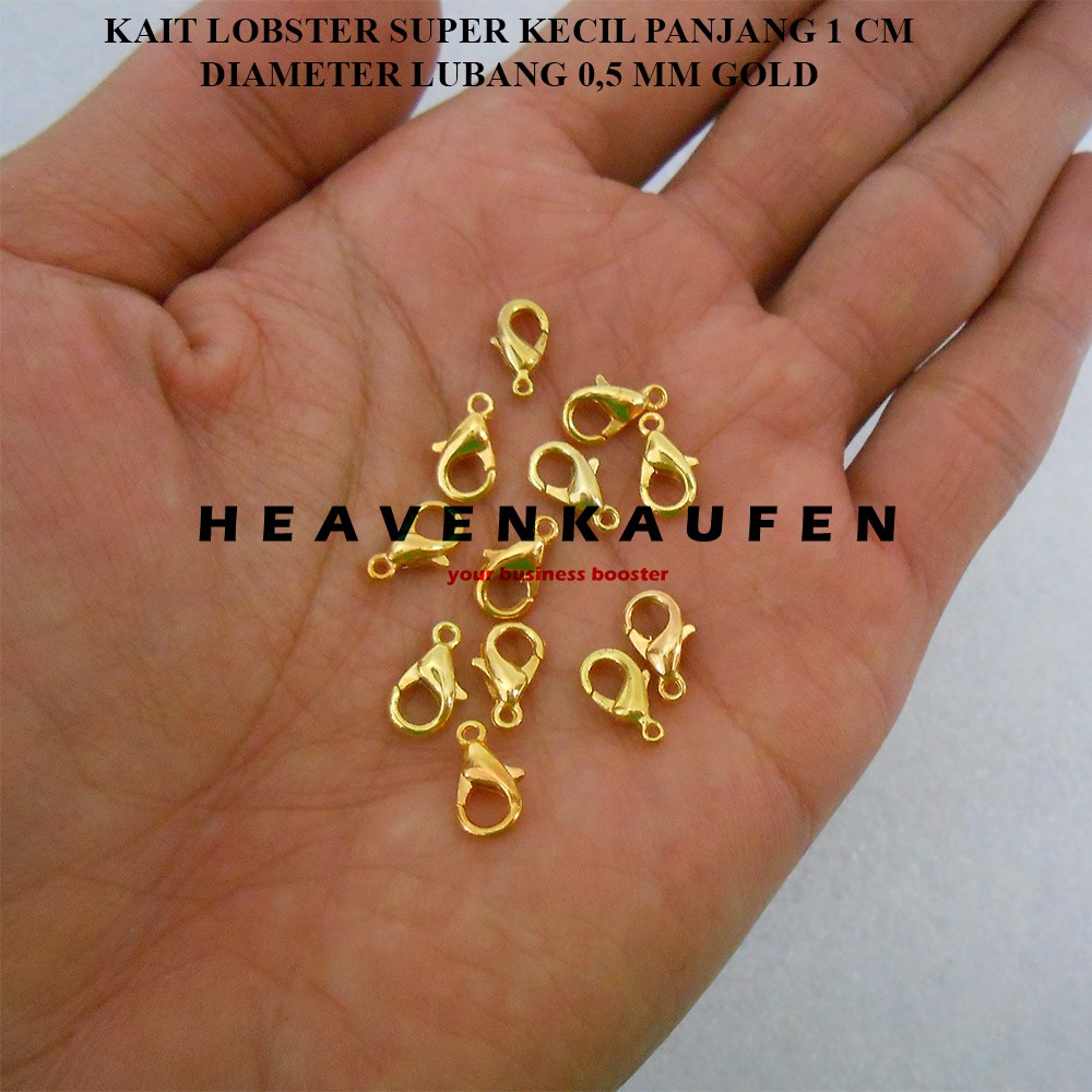 Lobster Hooks / Super Small Shrimp Cocktails Length 1 cm Hole Diameter ...