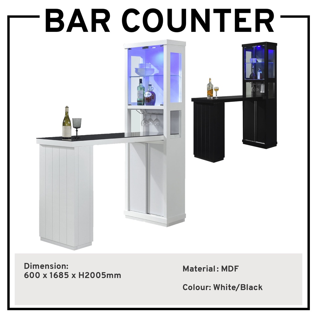 Meja Bar Makan Kabinet / Bar Counter Dining Room Partition Bar Table ...