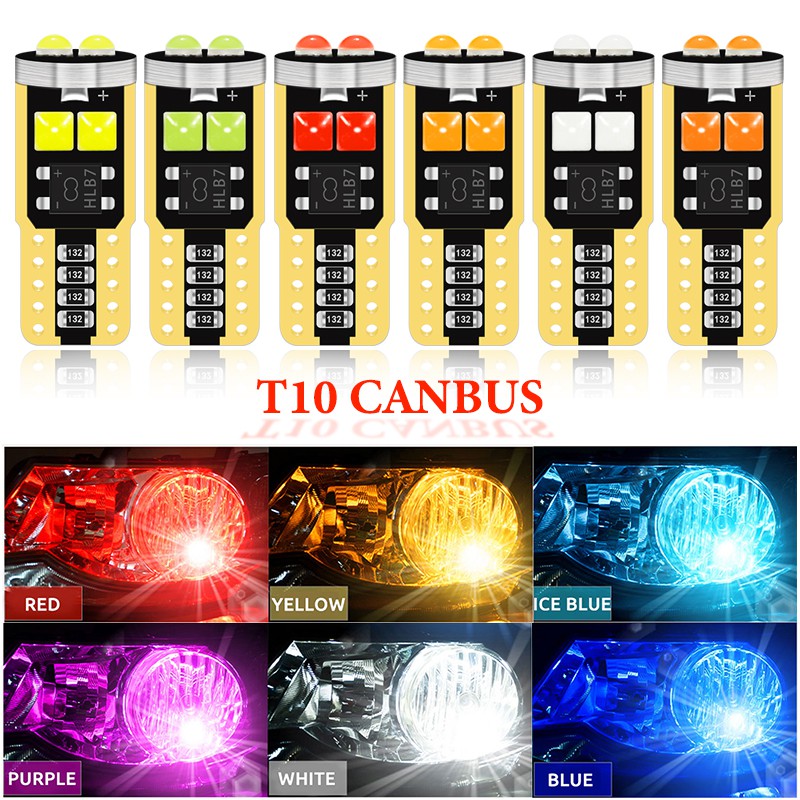 1PCS T10 W5W led light bulb LED bulb in car parking lights lights WY5W ...