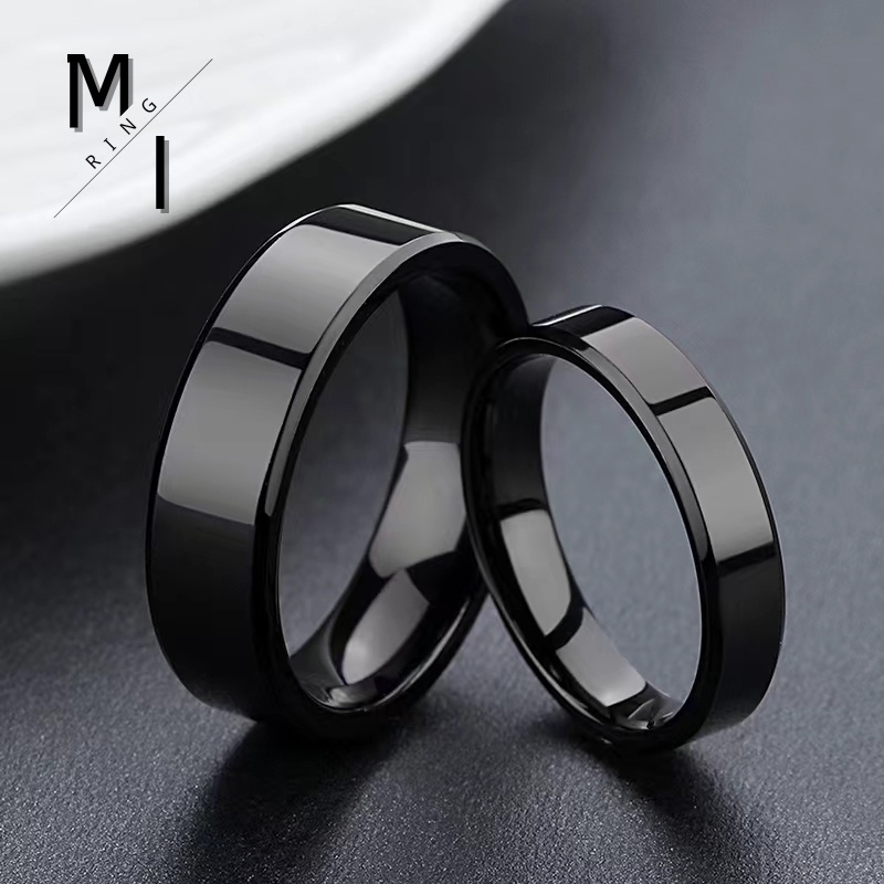 【M/I】Murah Cincin couple ring 316L stainless steel ring Couple ring ...