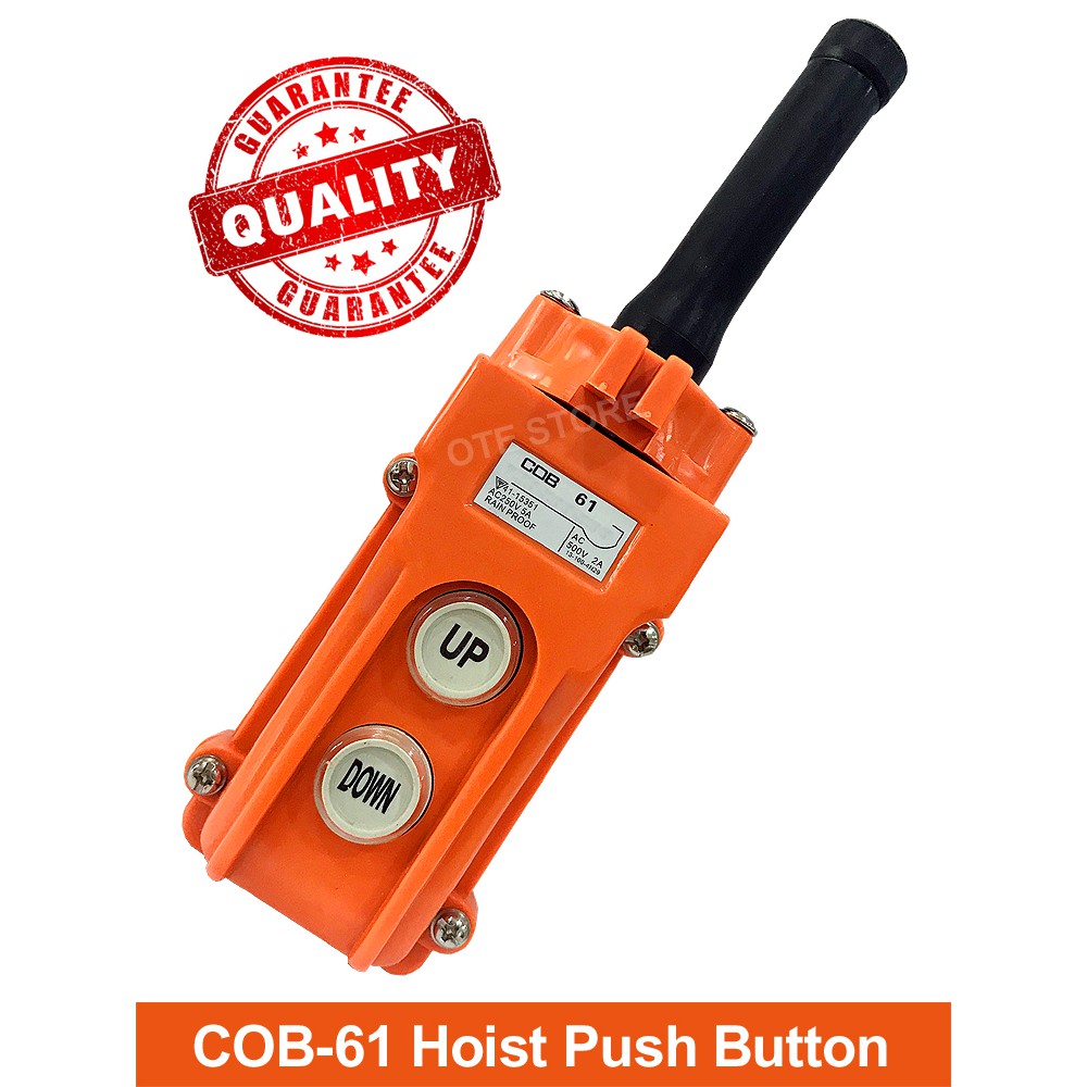 Andeli COB-61 2 Way Hoist Push Button (UP / DOWN) | Shopee Malaysia