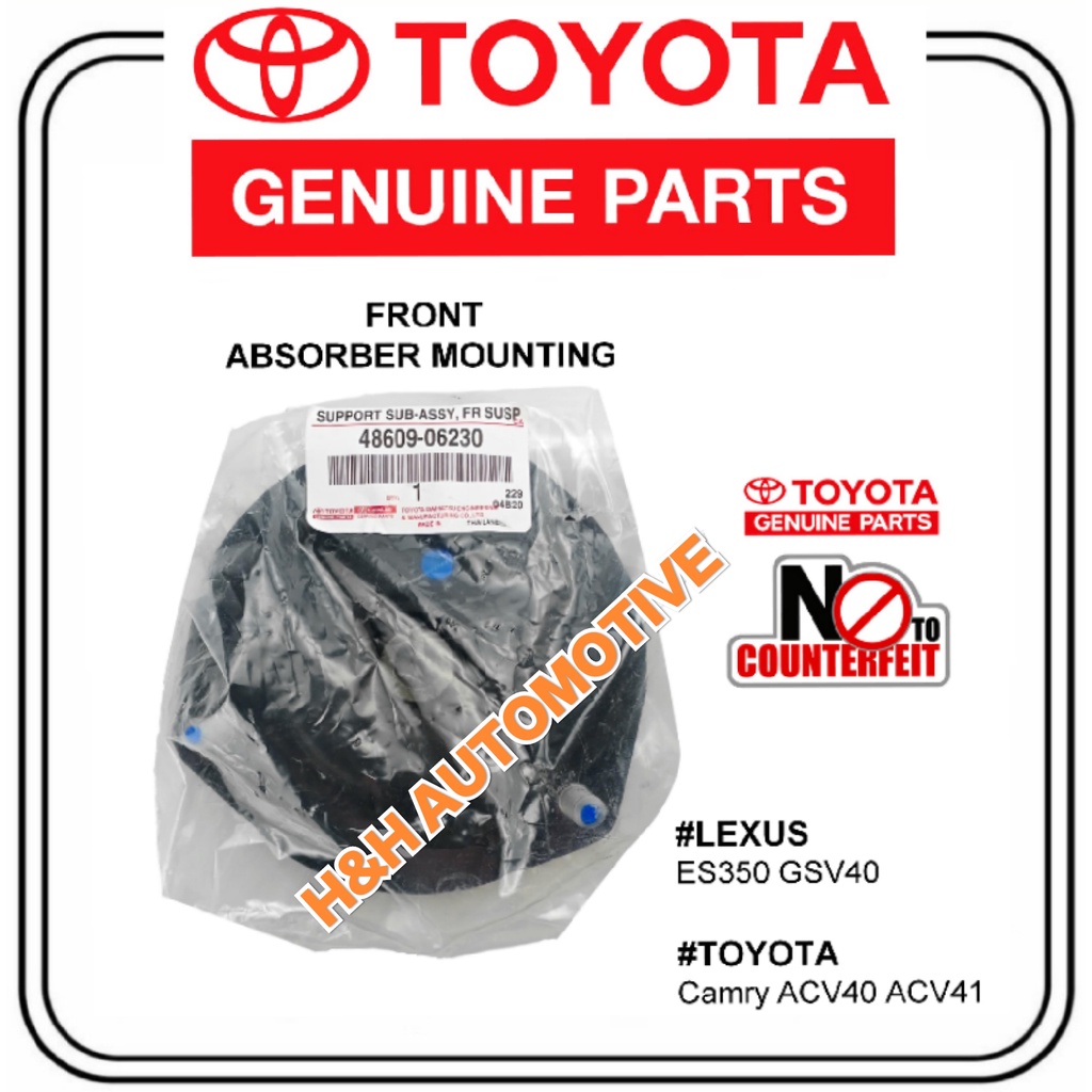Original Toyota Front Absorber Mounting - Camry Acv40 Acv41 Asv50 Acv51 ...