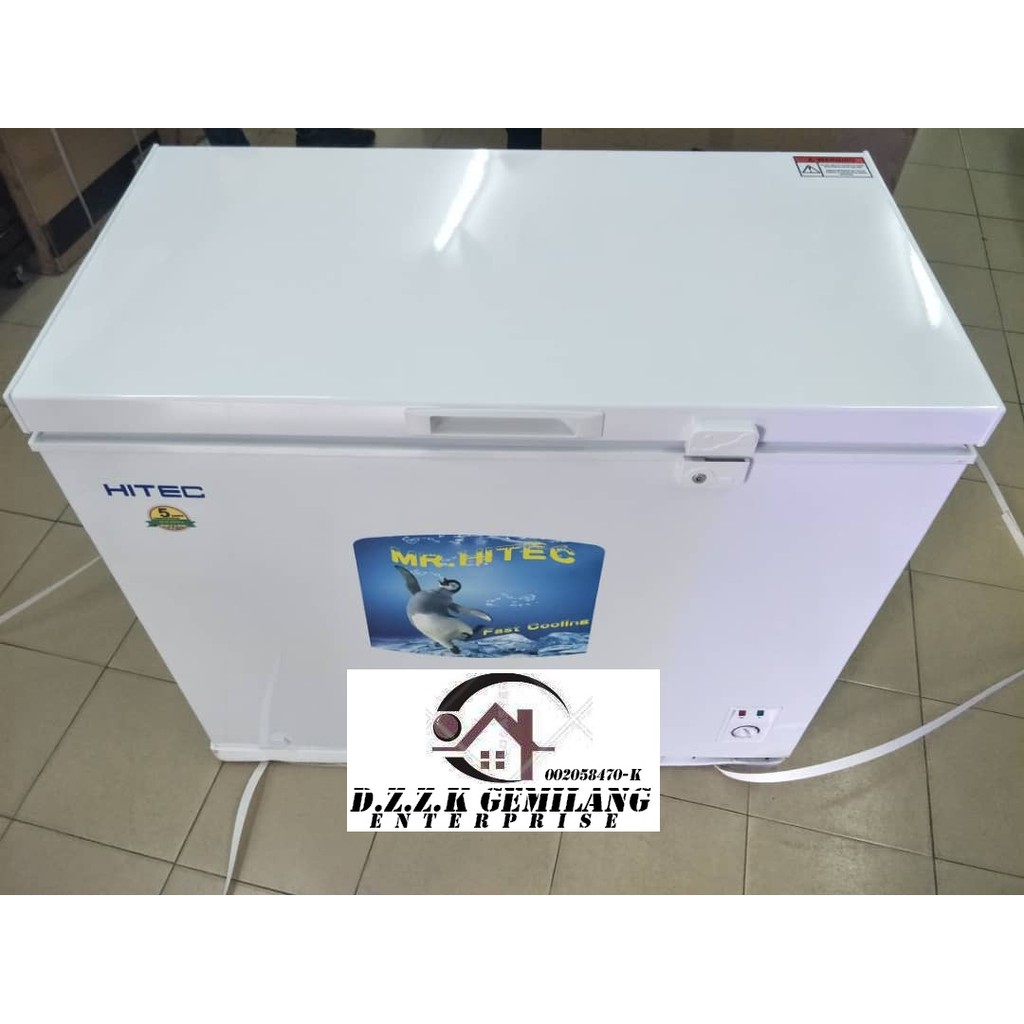 (NEW) HITEC Chest Freezer 230L R600a - HFZC283B | Shopee Malaysia