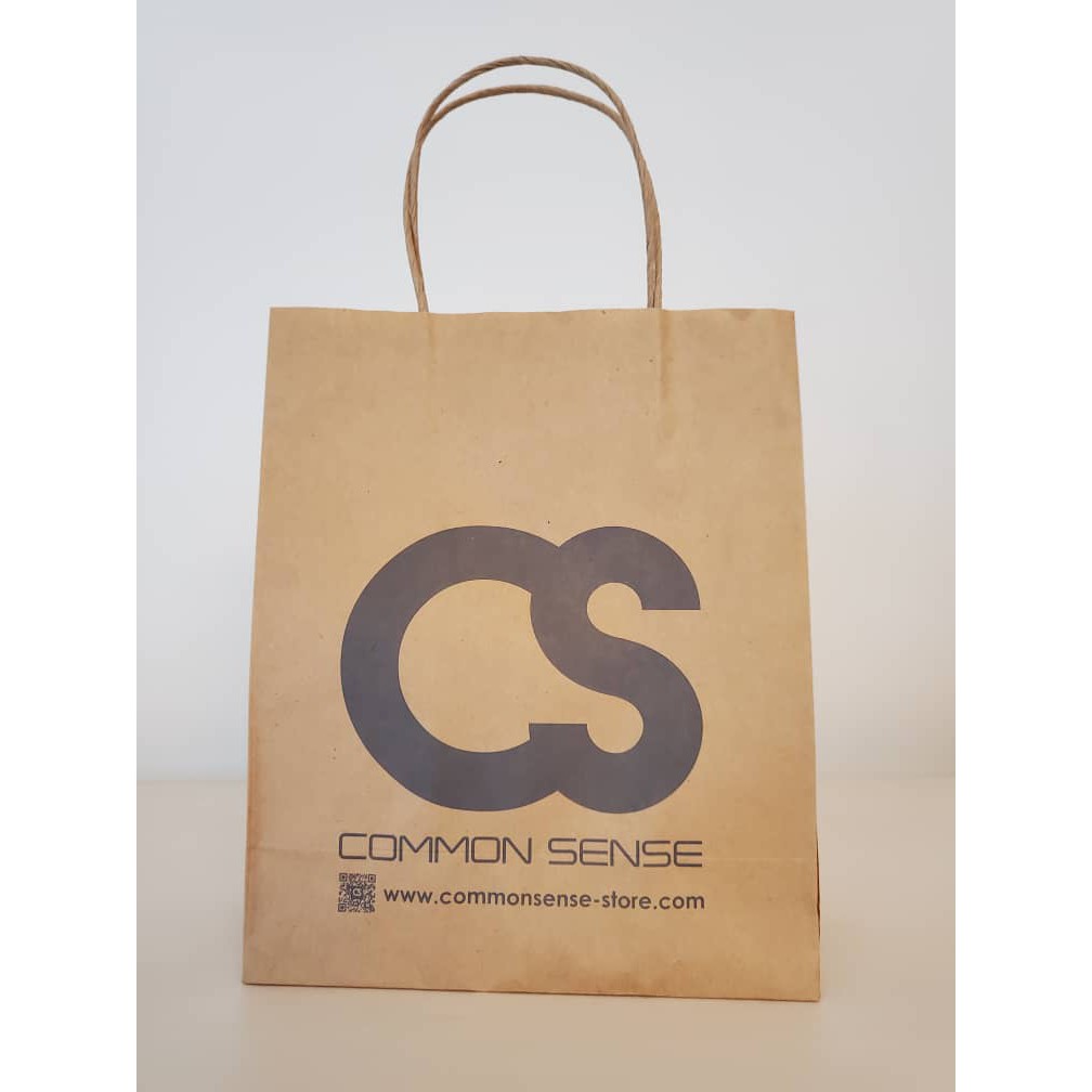 Common Sense Paper Bag (Small) | Shopee Malaysia