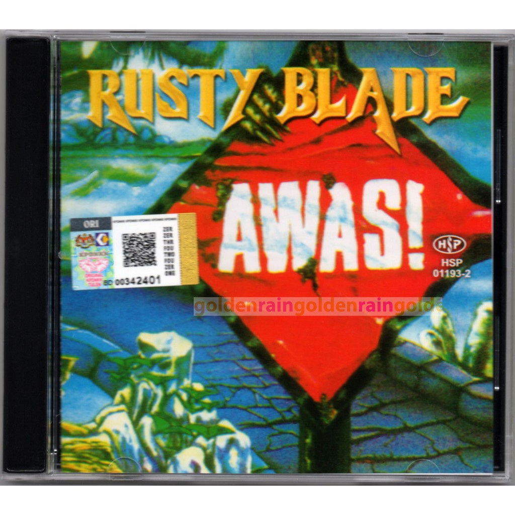 RUSTY BLADE - Awas! 2016 LIFE RECORDS ORIGINAL CD (ROCK / HEAVY METAL ...