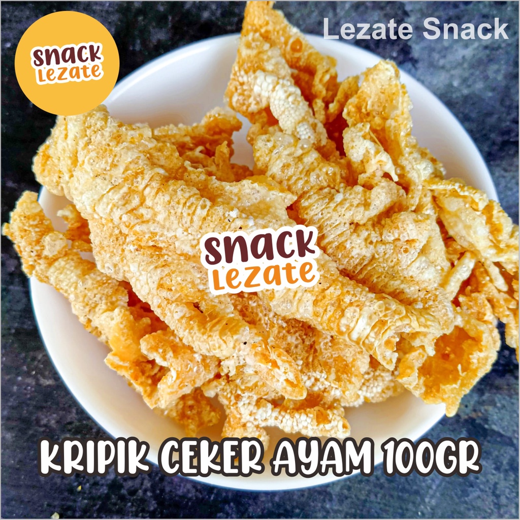Chicken Feet Chips 100GR Savory Crispy Without Flour / Super Quality ...