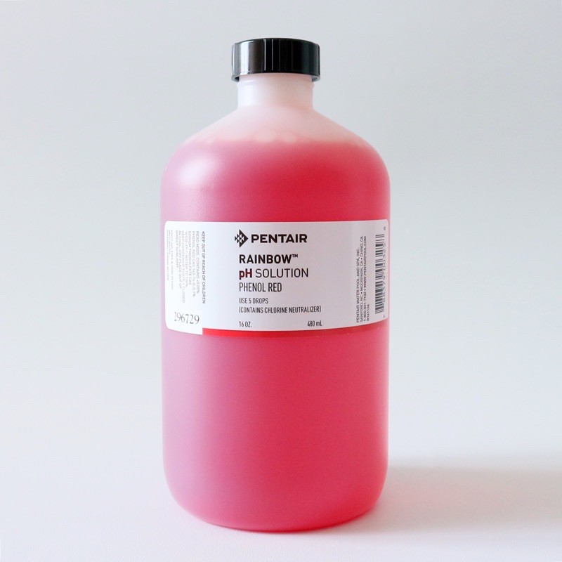 PENTAIR Rainbow Solution Phenol Red/OTO 1 Chlorine Test 480ml R161056 ...
