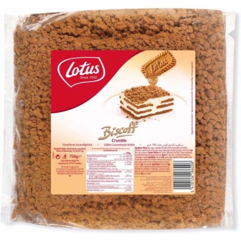 Lotus biscoff Crumble 750g | Shopee Malaysia