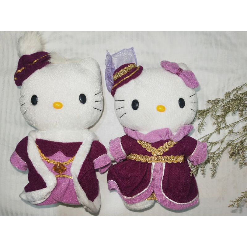 Limited Edition Hello Kitty - King & Queen France Dear Daniel McDonald's Purple Couple | Shopee ...