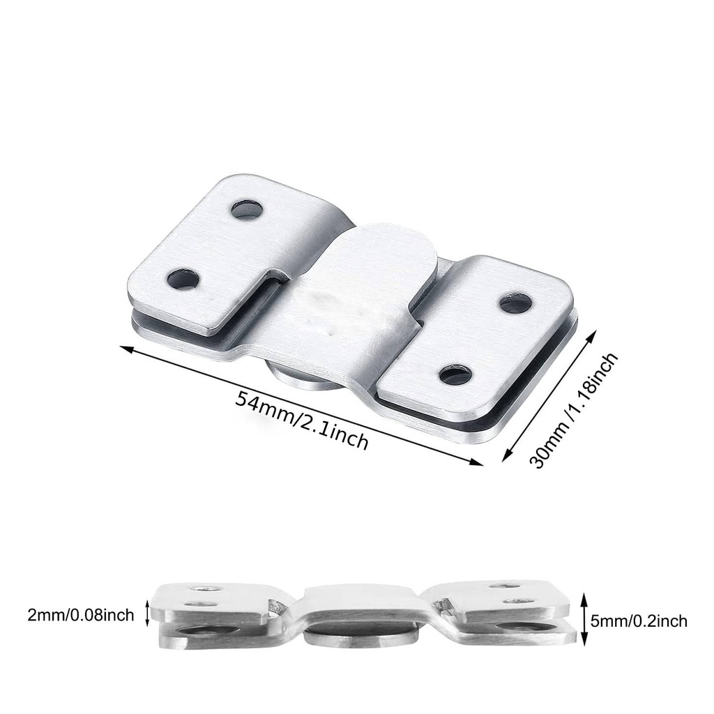 8Pcs Hanging Heavy Duty Display Furniture Interlock Bracket With Screws ...