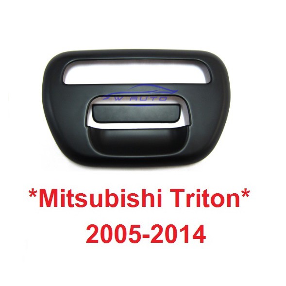 Rear Handle Cover Matt Black MITSUBISHI TRITON L200 2005-2015 Hand Pull ...
