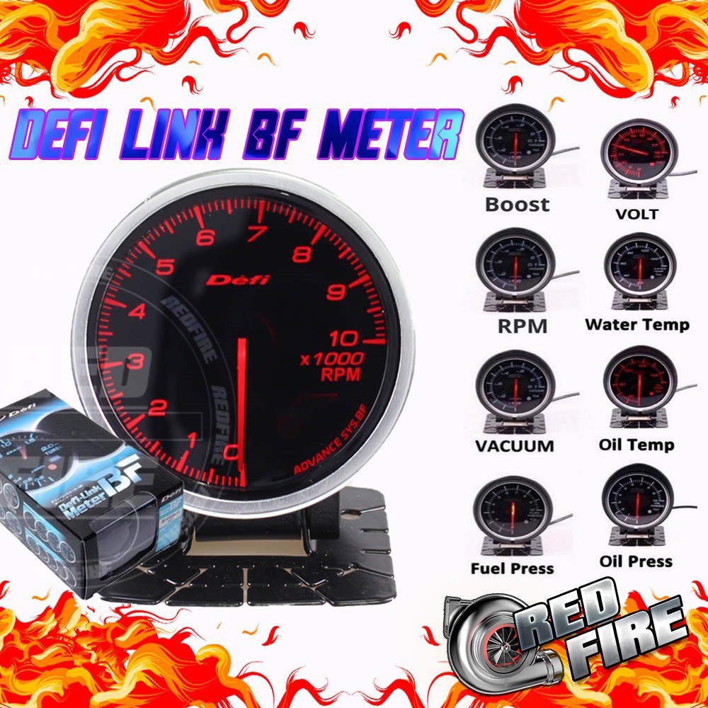 Defi Style Meter BF 2.5 Inch / Defi Gauge 60mm for all cars proton ...