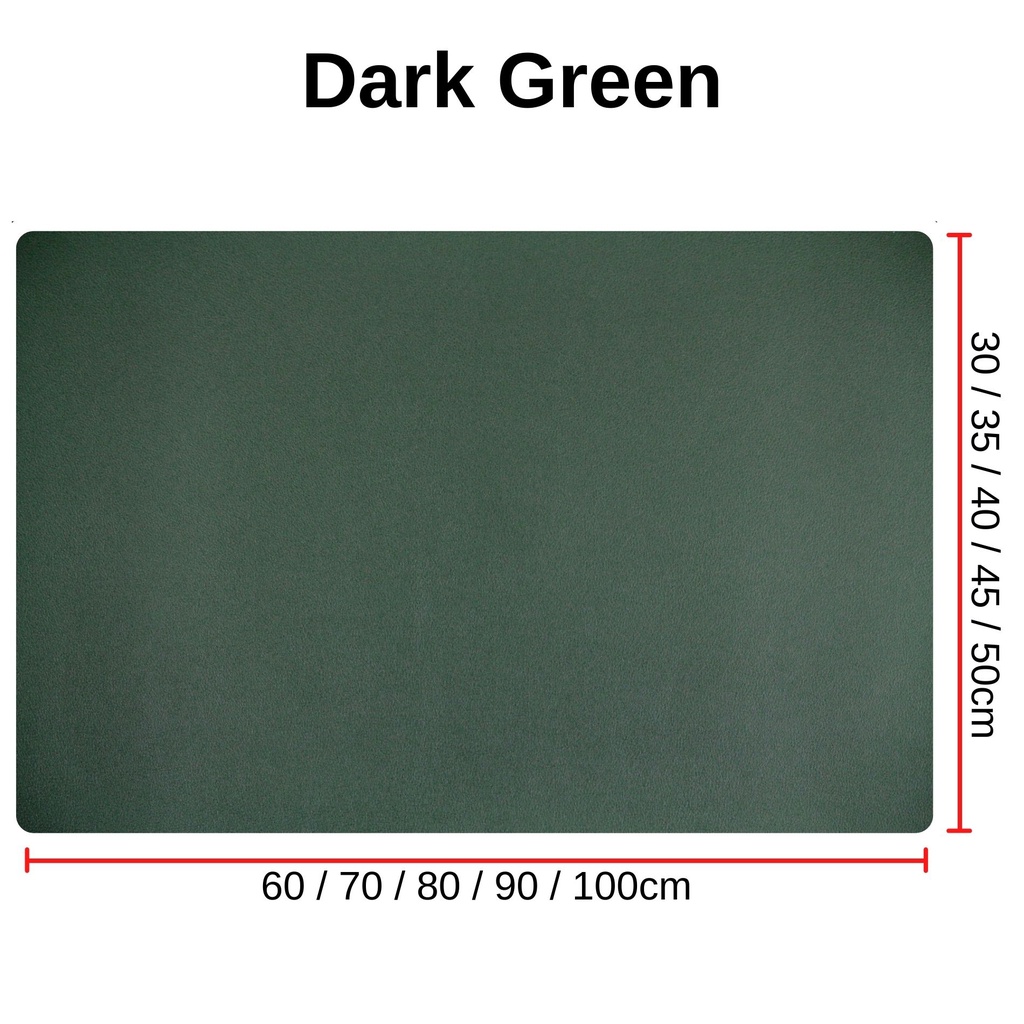 Leather Mousepad Keyboard Mat Anti-slip Mouse Pad Office Laptop Desk ...